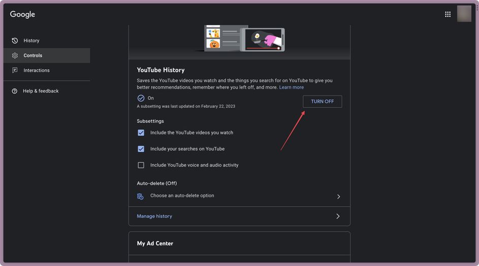 How to View and Delete YouTube Search History - [2024]